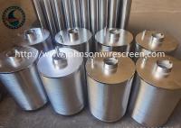 China Stainless Steel 28 Micron Wedge Wire Pipe For Large Sludge Press for sale