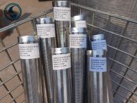 China Large Filters Wedge Wire Screen Tube In Coffee Industry for sale