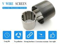 China High Quality SS304 Slotted Wedge Wire Screen Filter for sale