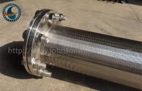 China Dn 100 Wedge Wire Screen Pipe Stainless Steel 304 For Filtration for sale