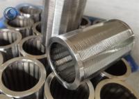China Stainless Steel Sand Control Wedge Wire Screen Filter Pipe Pressure Rating for sale