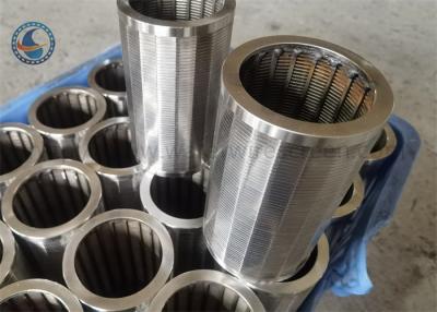 China Stainless Steel Sand Control Wedge Wire Screen Filter Pipe Pressure Rating for sale