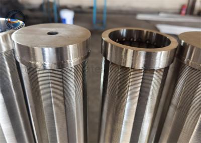 China Iso9001 Certified Stainless Steel Wound Screen 0.025mm-20mm Slot Size for sale