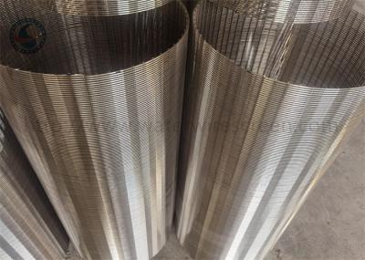 China Stainless Stelel 304 Water Well Wedge Wire Screen 89mm Diameter for sale