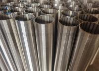 China Stainless Stelel 304 Water Well Wedge Wire Screen 89mm Diameter for sale
