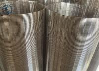 China 25 - 1027 mm Diameter Water Well Wire Wrapped Screen For Sand FIlter for sale