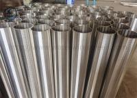 China 25 - 1027 mm Diameter Water Well Wire Wrapped Screen For Sand FIlter for sale