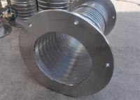 China Slot 20 Stainless Steel 304 Filter Screen Wedge Wire Screen Back Wash Element for sale