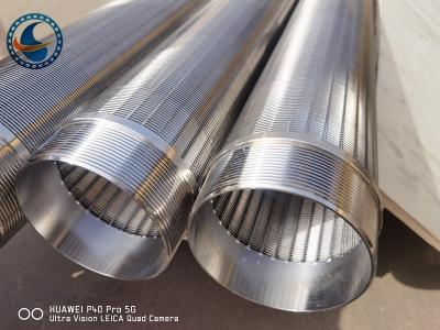 China 1.5mm Slot SS316L Wedge Wire Screen For Water And Waste Treatment for sale