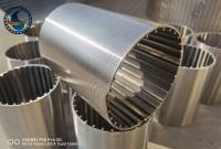 China Diameter 114mm SS304 Wedge Wire Mesh Filter 200μM Slot For Filtration for sale