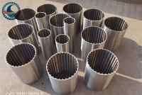 China SS304 Vee Wire Filter Screen Pipe OD51mm For Wastewater Non Clogging for sale