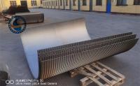 China Oem Stainless Steel 304 Wedge Wire Sieve Plate 0.5mm Slot Opening for sale