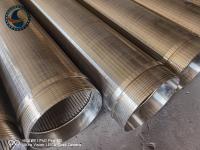 China Stainless Steel Water Well Screen 16inch With Male Female Threaded Couplings for sale