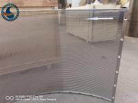 China SS304 Sieve Bend Screen Wedge Wire DSM Screen Upto  4m Length for sale