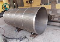 China 2175mm SS304 Wedge Wire Screen Cylinder 250μM For Wastewater Treatment for sale