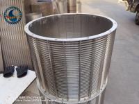 China 2175mm SS304 Wedge Wire Screen Cylinder 250μM For Wastewater Treatment for sale