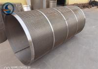 China 2175mm SS304 Wedge Wire Screen Cylinder 250μM For Wastewater Treatment for sale