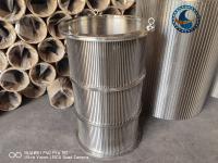 China SS316L Wedge Wire Rotary Screen Drum Wire Screen For Wastewater Treatment for sale