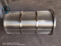 China SS316L Wedge Wire Rotary Screen Drum Wire Screen For Wastewater Treatment for sale
