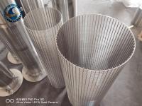 China Continuous Slot Wedge Wire Screen Stainless Steel High Open Area for sale