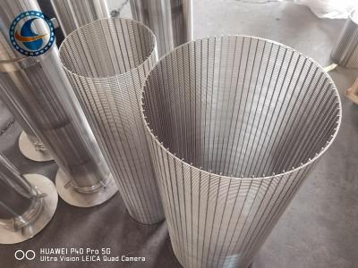 China Industrial Wedge Wire Screen Filter Vee Wire Support Rod For Optimal Filtration for sale