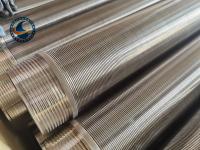 China Ss316l Od140mm Johnson Wedge Wire Screens With Threaded Ends for sale
