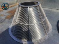 China Stainless Steel 304 Wedge Wire Sieve Basket For Industrial Filtration for sale