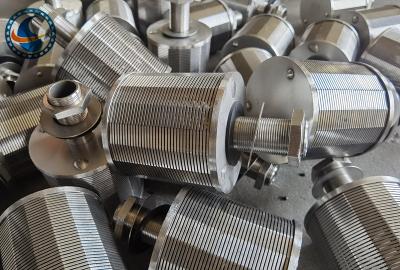 China Wedge Wire Screen 304 Stainless Steel Filter Nozzles OD 53mm for sale