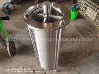 China Enhanced Filtration V Wire Screen Filter With Precise Slot 100 Micron for sale