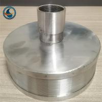 China Welded Ss 304 Johnson V Wire Screen Slot 200 Micron With High Open Area for sale