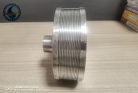 China Welded Ss 304 Johnson V Wire Screen Slot 200 Micron With High Open Area for sale