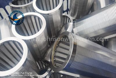 China SS304 Non Clogging Wedge Wire Screen Filter for sale