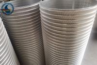 China High Strength ID 200mm Vee Wire Mesh Achieve Optimum Screening Performance for sale