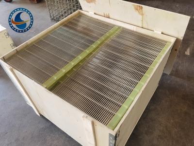China Stainless Steel 304 Slot 1.7mm Wedge Wire Screen Panel For Food Filtration for sale