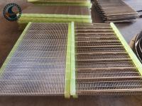 China Stainless Steel 304 Slot 1.7mm Wedge Wire Screen Panel For Food Filtration for sale