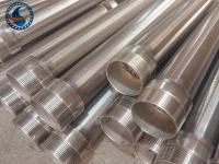 China SS 316L OD65MM Wedge Wire Screen Slot 0.4mm For Wasterwater Treatment for sale