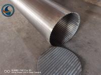China Titanium 0.18MM Slot Wedge Wire Screen For Mechanical Filtration for sale