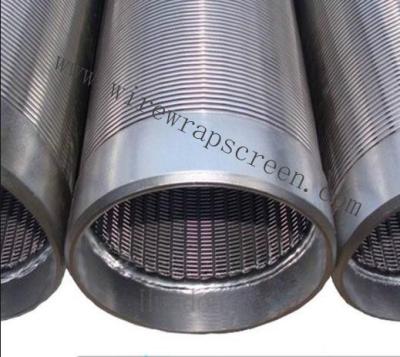 China Water Well Stainless Steel Wedge Wire Screen High Temperature Resistant for sale