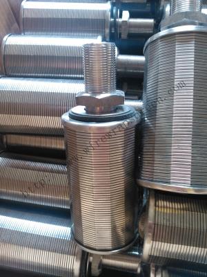 China Erosion Resistance Water Filter Nozzle Johnson Screen Nozzle Easy Operate for sale
