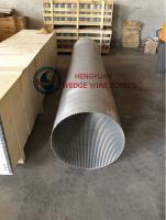 China Heavy Duty Wedge Wire Sieve Filters , Sieve Bend Screen Non Plugging Easy Clean for sale