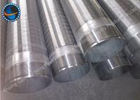 China Sealing Bottom Johnson Vee Wire Screen 3“ 4“ 6“ 8” 10 ”12 ” 14“ 16” Diameter for sale