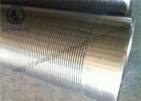 China 0.25mm Slot Size Wire Wrapped Screen 316L Grade High Mechanical Load Capacity for sale