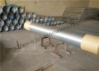China Low Carbon Steel Galvanized Wire Wrapped Screen Wedge Wire Screen 10 
