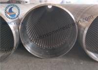 China 304 Grade Johnson Stainless Steel Well Screens For Waste Water Treatment for sale