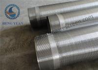 China Multi Function Johnson Screen Pipe , Johnson Well Screen Slot Size for sale