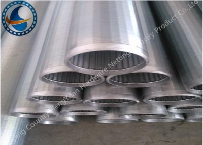China Waste Water Treatment Johnson Wedge Wire Screen With Point Welding Technique for sale