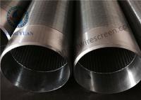 China SS304 Slot 40 Johnson Profile Wire Water Well Screens For 400m Depth Wells for sale