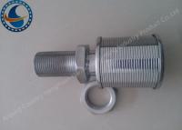 China 304 Stainless Steel Water Nozzle , Rotary Screen Filter 0.05-1mm Slot for sale