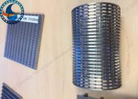 China Durable Wedge Wire Mesh For Food / Chemical / Petrochemical / Paper for sale