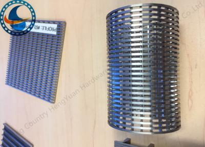 China Durable Wedge Wire Mesh For Food / Chemical / Petrochemical / Paper for sale